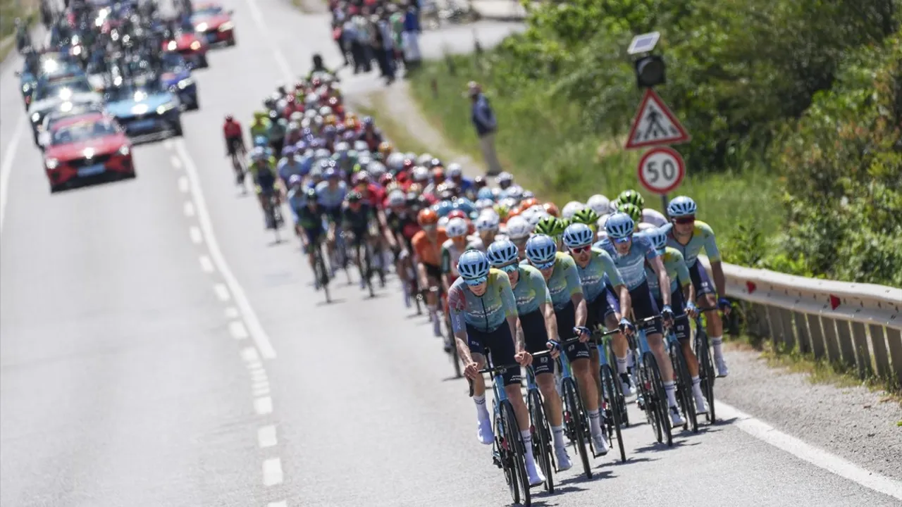 60. Cumhurbaşkanlığı Türkiye Bisiklet Turu'nda Elia Viviani Zaferi