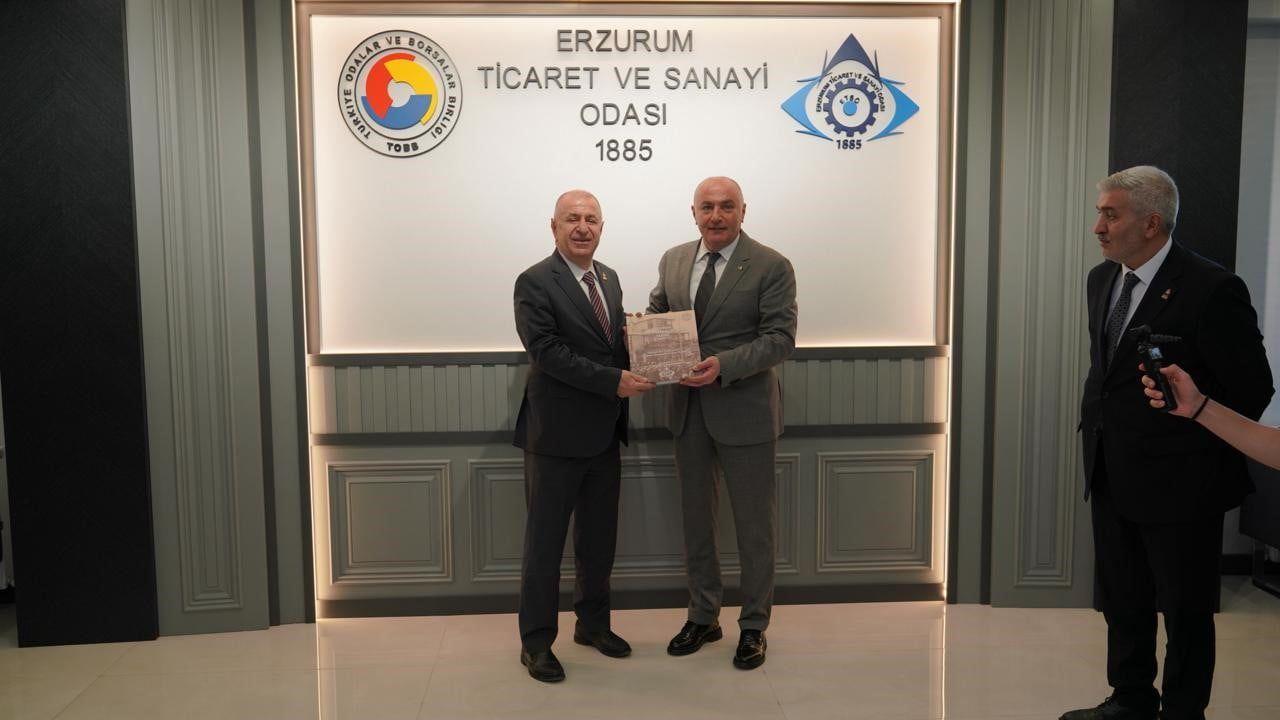 Prof. Dr. Ümit Özdağ'dan ETSO ziyareti