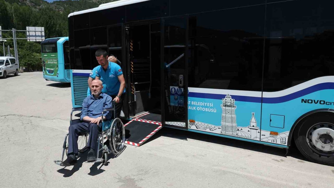 Tokat'ta 'Beni al' uygulamasıyla özel ihtiyaçlı vatandaşlara halk ...