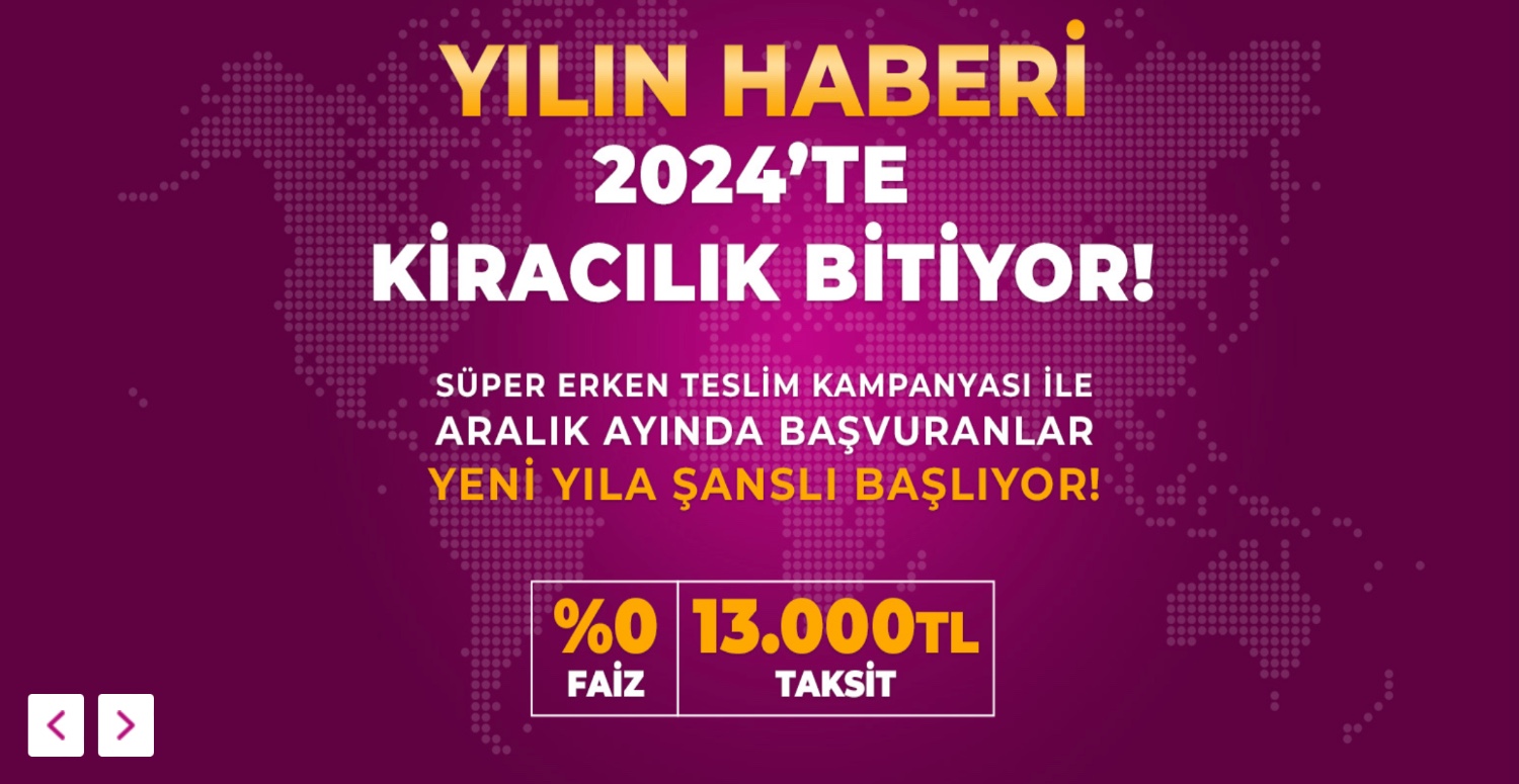 Bankasız, faizsiz, dosya masrafsız evleriniz hazır! Ayda sadece 13.000 ... Bankasız, faizsiz, dosya masrafsız evleriniz hazır! Ayda sadece 13.000 ...