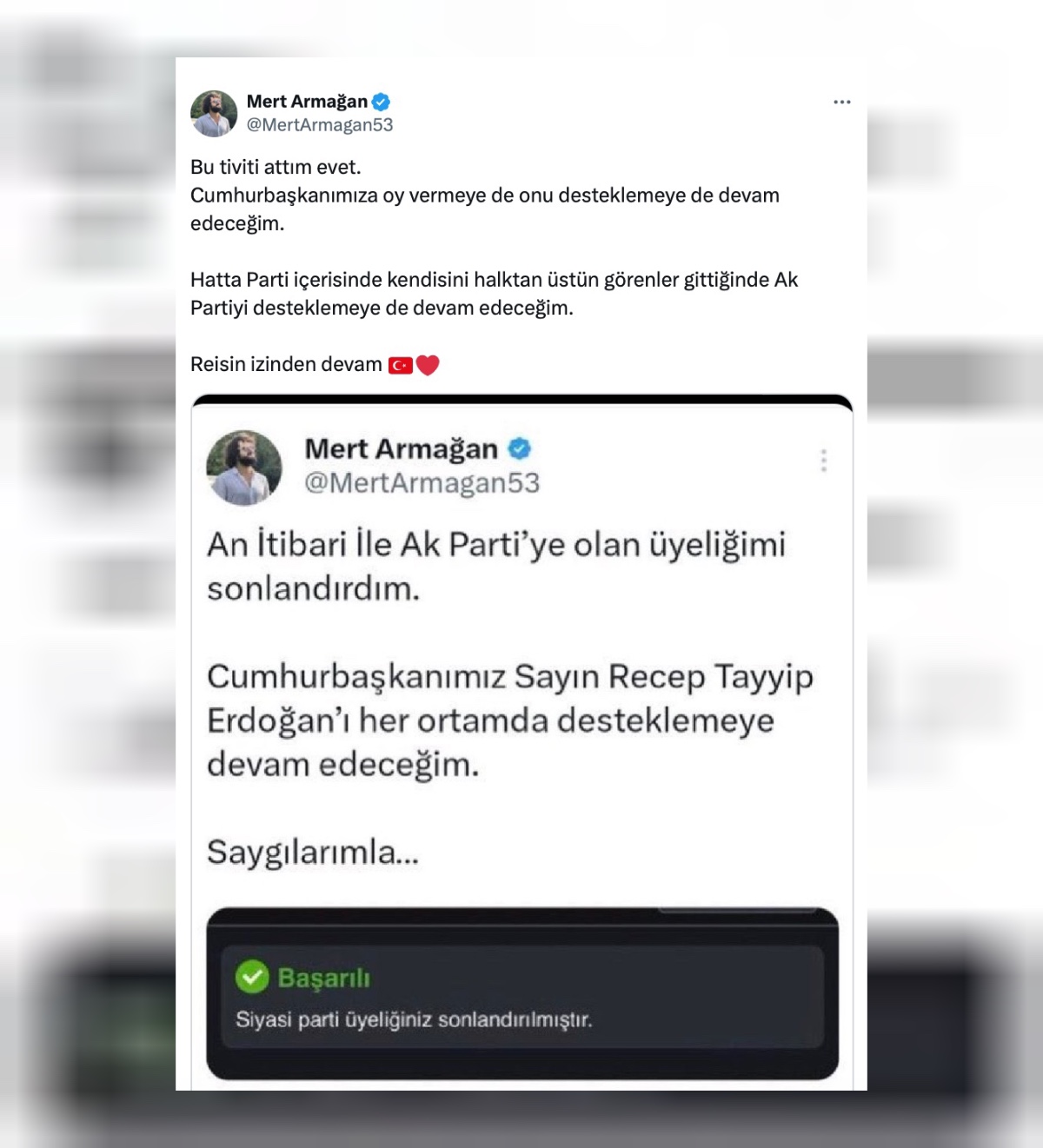 Mert Armağan'ın yayınında İmamoğlu'na açıktan tehdit: Ya ben ya başkası ...