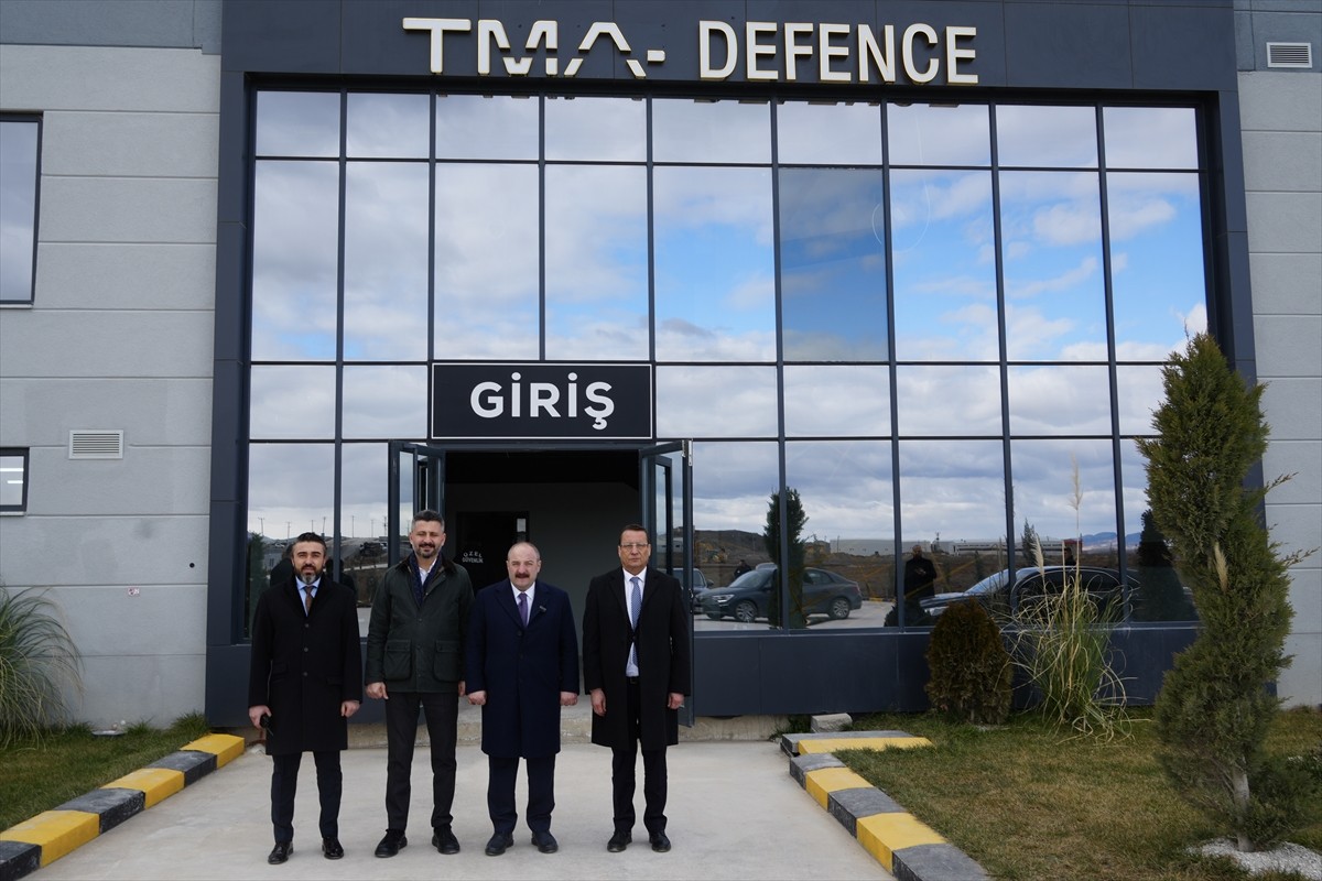 Mustafa Varank, TMA Savunma Fişek Fabrikası'nı Ziyaret Etti